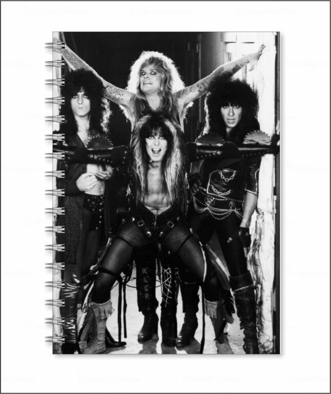 Тетрадь W.A.S.P, В. А. С. П №4, Размер А5 - 15 на 21 см