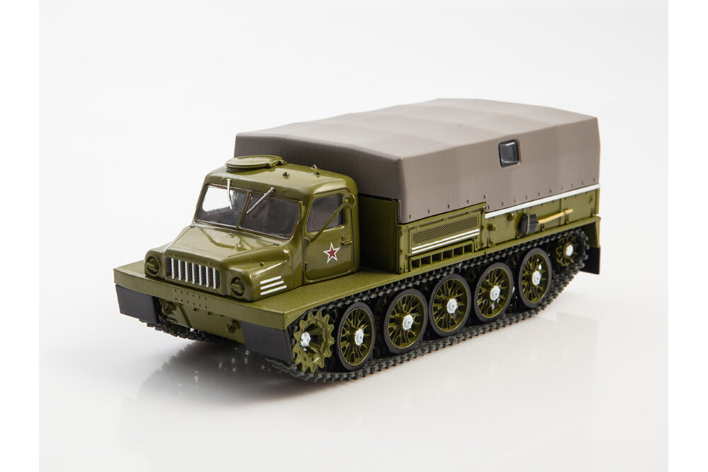 Модель коллекционная автоистория АТС-59 вездеход