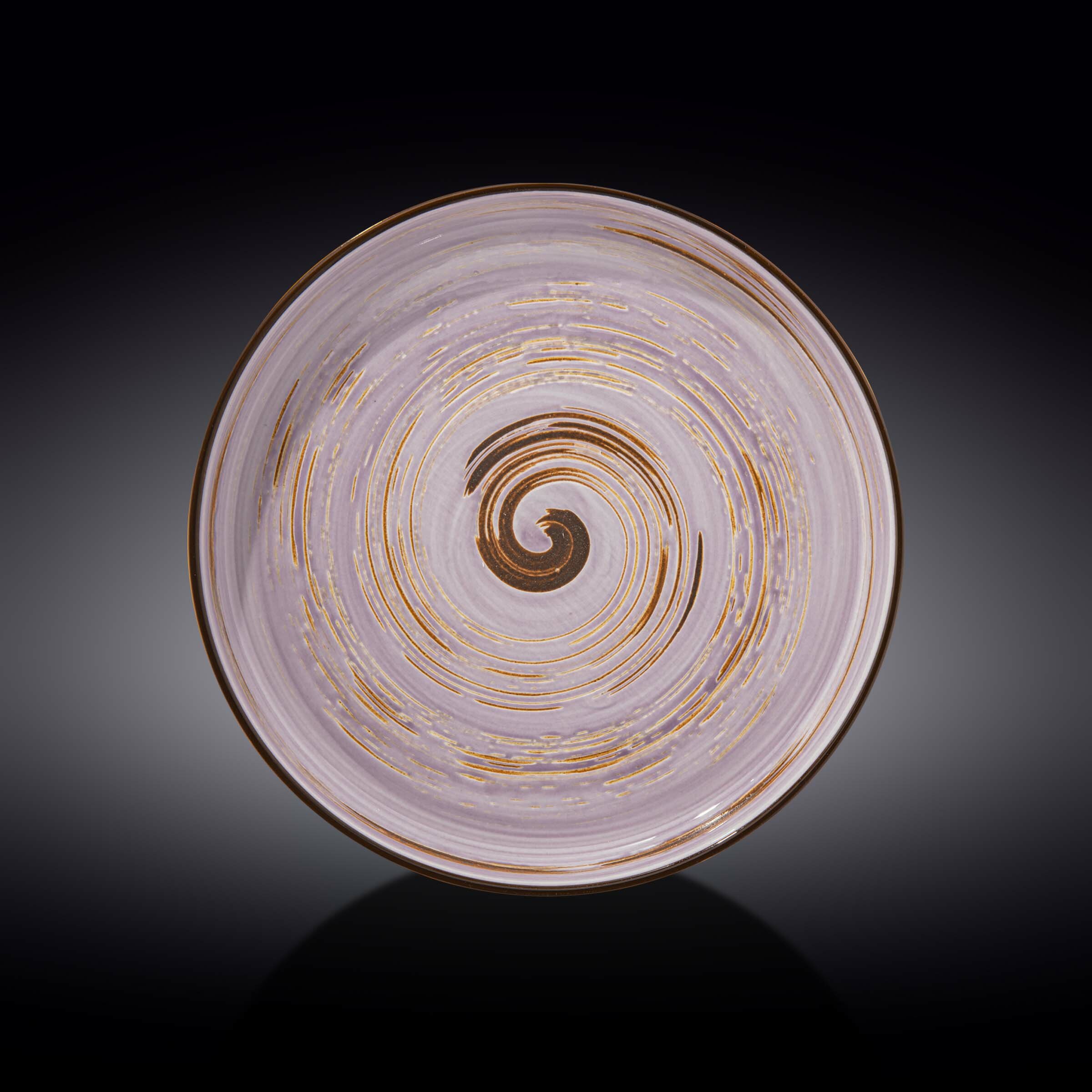 WILMAX Spiral Блюдо круглое 28см Лаванда