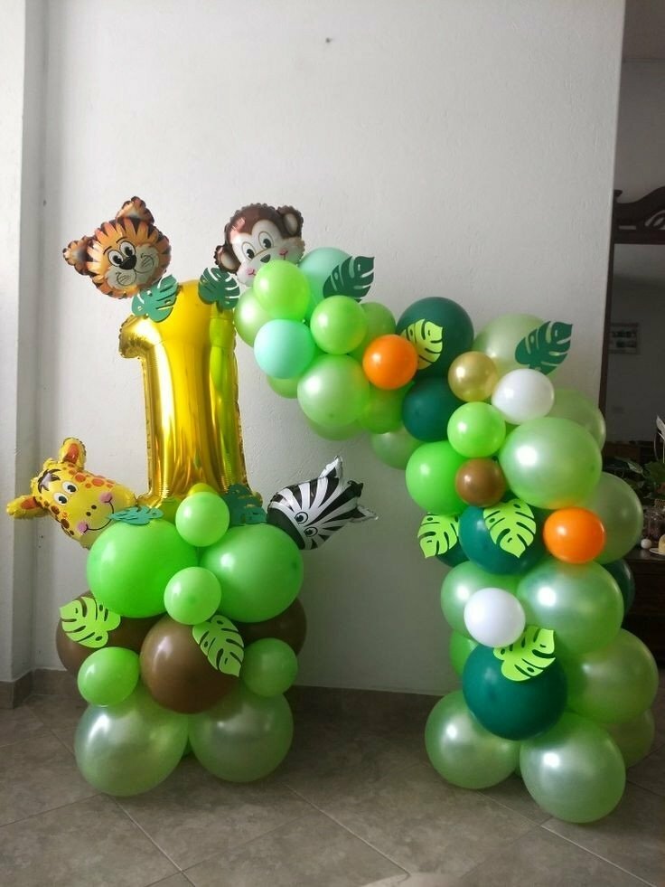 Набор из шаров в стиле Джунгли