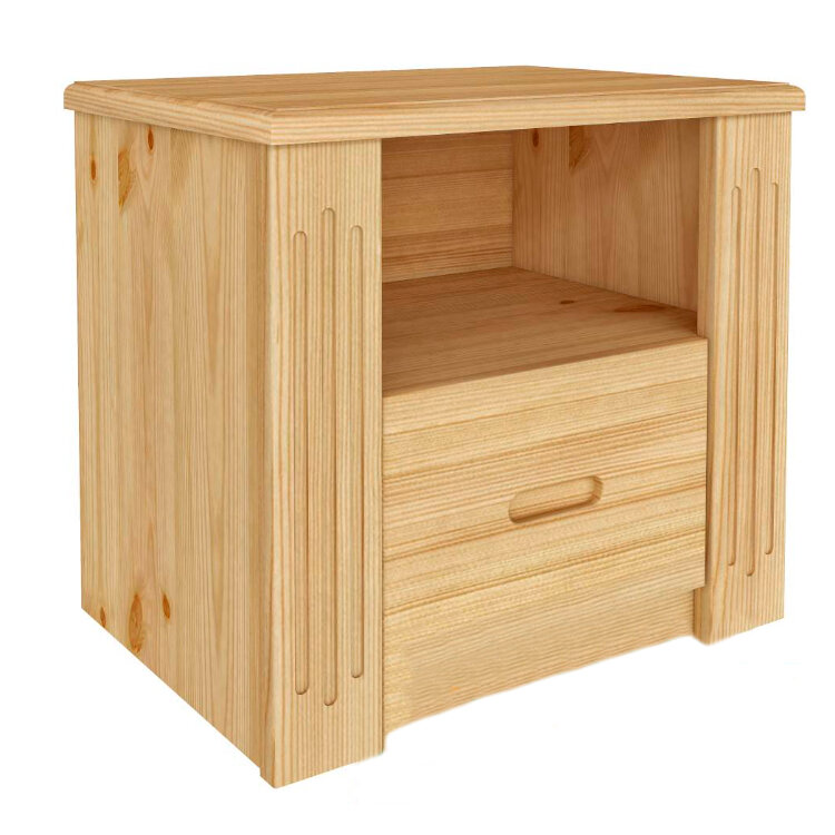 Тумба прикроватная сосна Pino Rino, без покраски