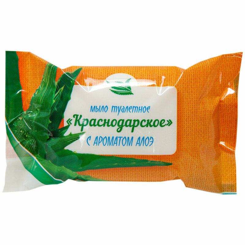 Мыло туалетное Меридиан "Краснодарское. Алоэ", 100г, флоу-пак, 281621