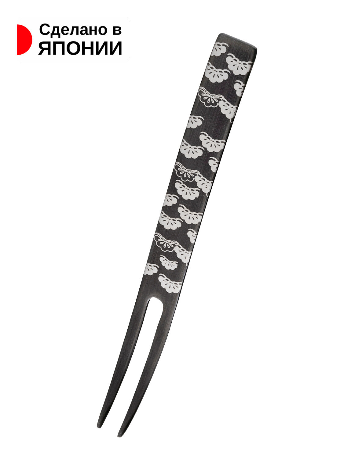 Вилка из нержавеющей стали для фруктов/закусок 12х1,2х0,1 см