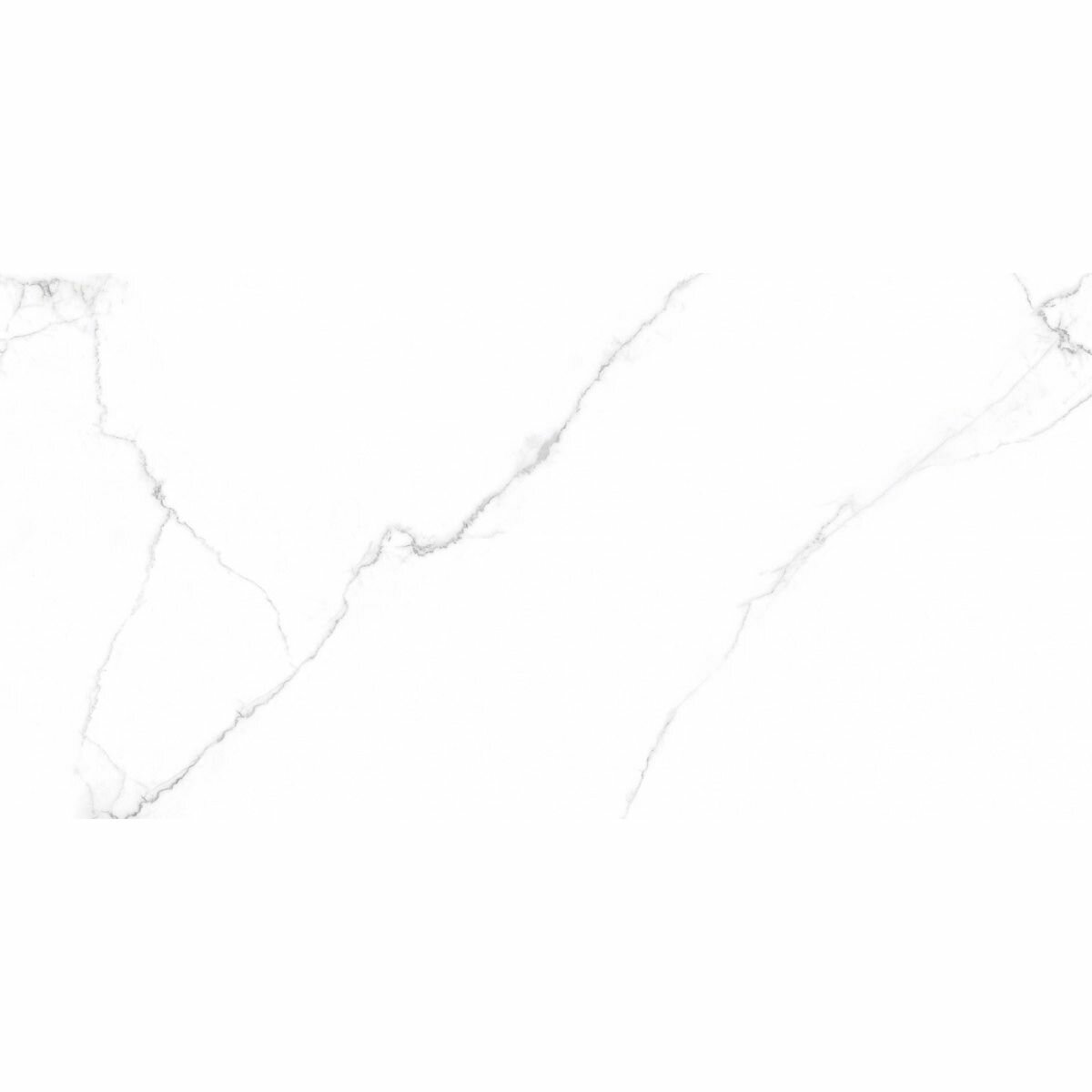 Керамогранит Laparet Atlantic White 60х120 см белый глянцевый для пола и стен