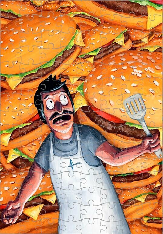 Пазл Bob"s Burgers, Закусочная Боба №19, А4