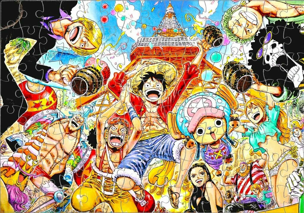 Пазл Ван Пис, One Piece №9, А3