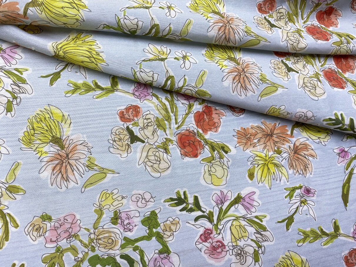 Ткань Муслин 13635