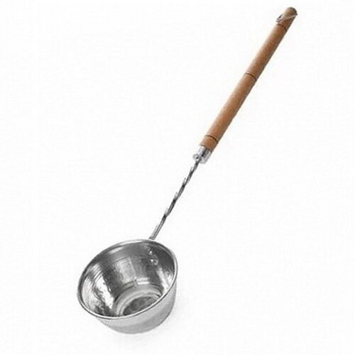 Черпак для бани алюминиевый PRO (0,5 л, ручка бук)