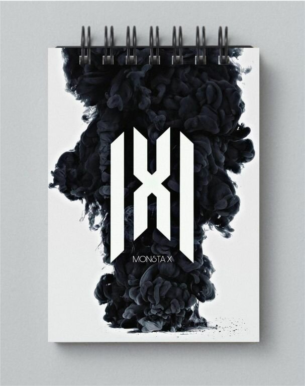 Блокнот Monsta X №10, А4
