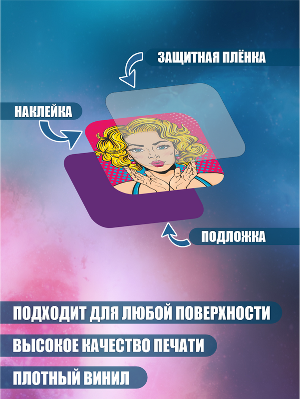 Наклейки стикеры