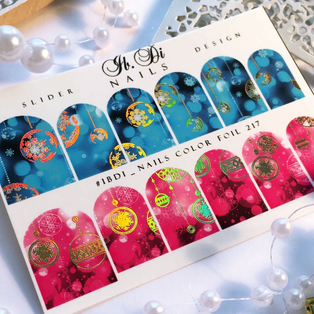 Фольгированный слайдер ibdi COLOR FOIL №217