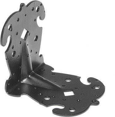 Уголок 105х105х100 мм фигурный, черн. мат. STARFIX (SMP-65077-1)