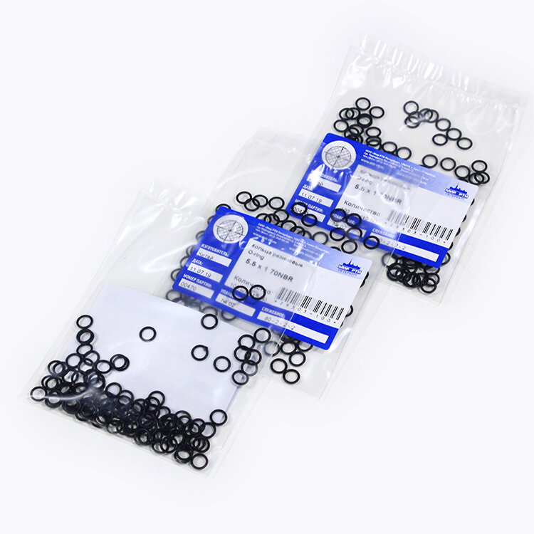 Кольца резиновые уплотнительные (O-ring) 5.5х1 70NBR (упаковка 100 шт. ±5%)