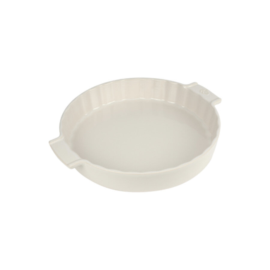 Форма для пирога Peugeot Ecru Д33хН4,5 см, 2,2л, керамика, кремовая, премиум качество