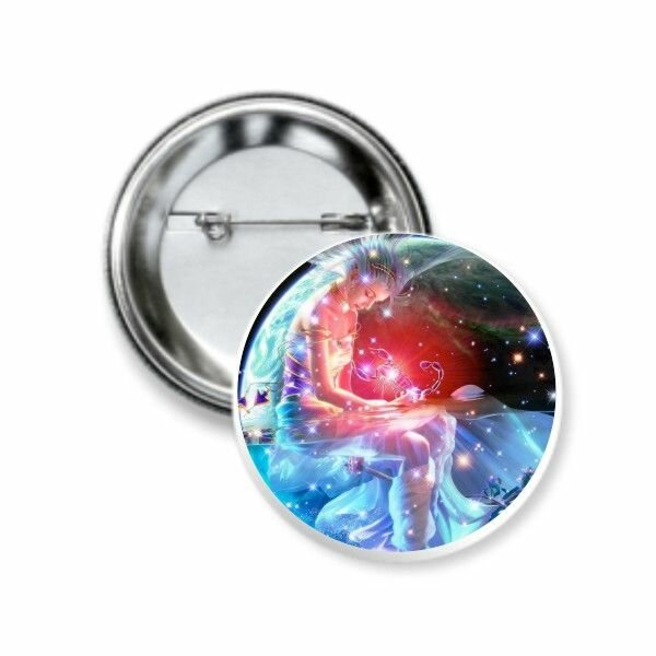 Значок со знаком зодиака Скорпион №11