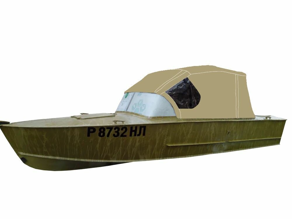 Прогресс-2, 2М, 3М. Тент с дугами с креплениями на штатное стекло