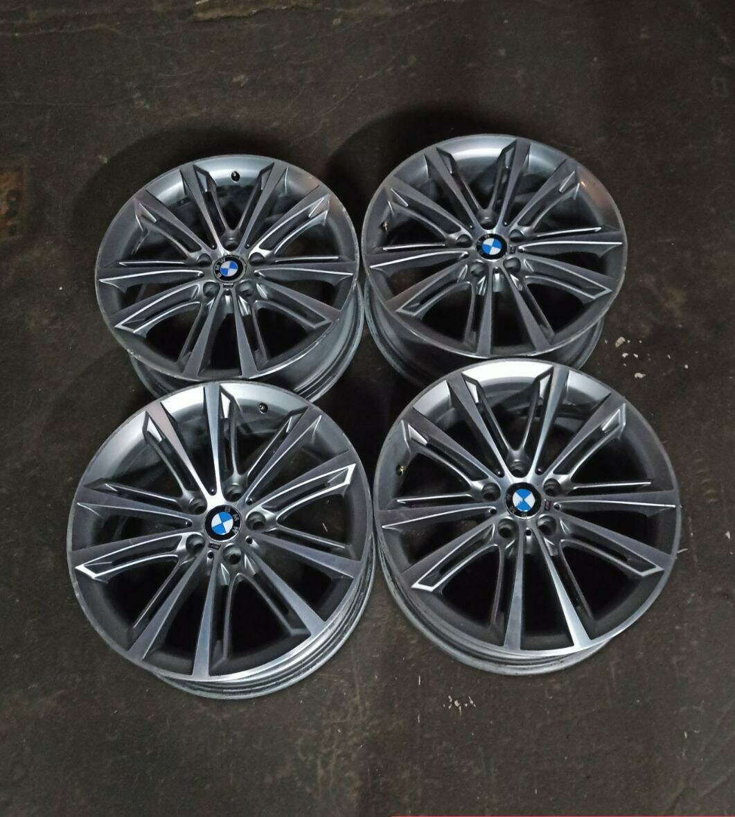 Колесные диски BMW 20x8.5 PCD 5x120 D72.6 ET44 Антрацитовый с полированной лицевой поверхностью (оригинал)