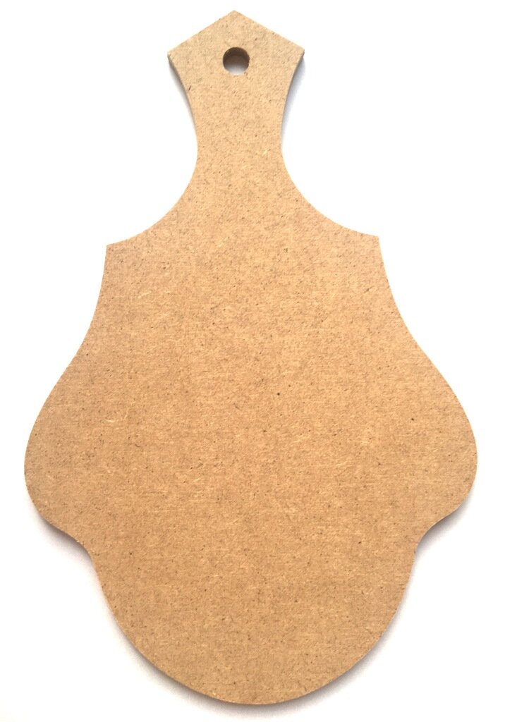 Доска для росписи Фигурная плоская 25*17 см заготовка из мдф