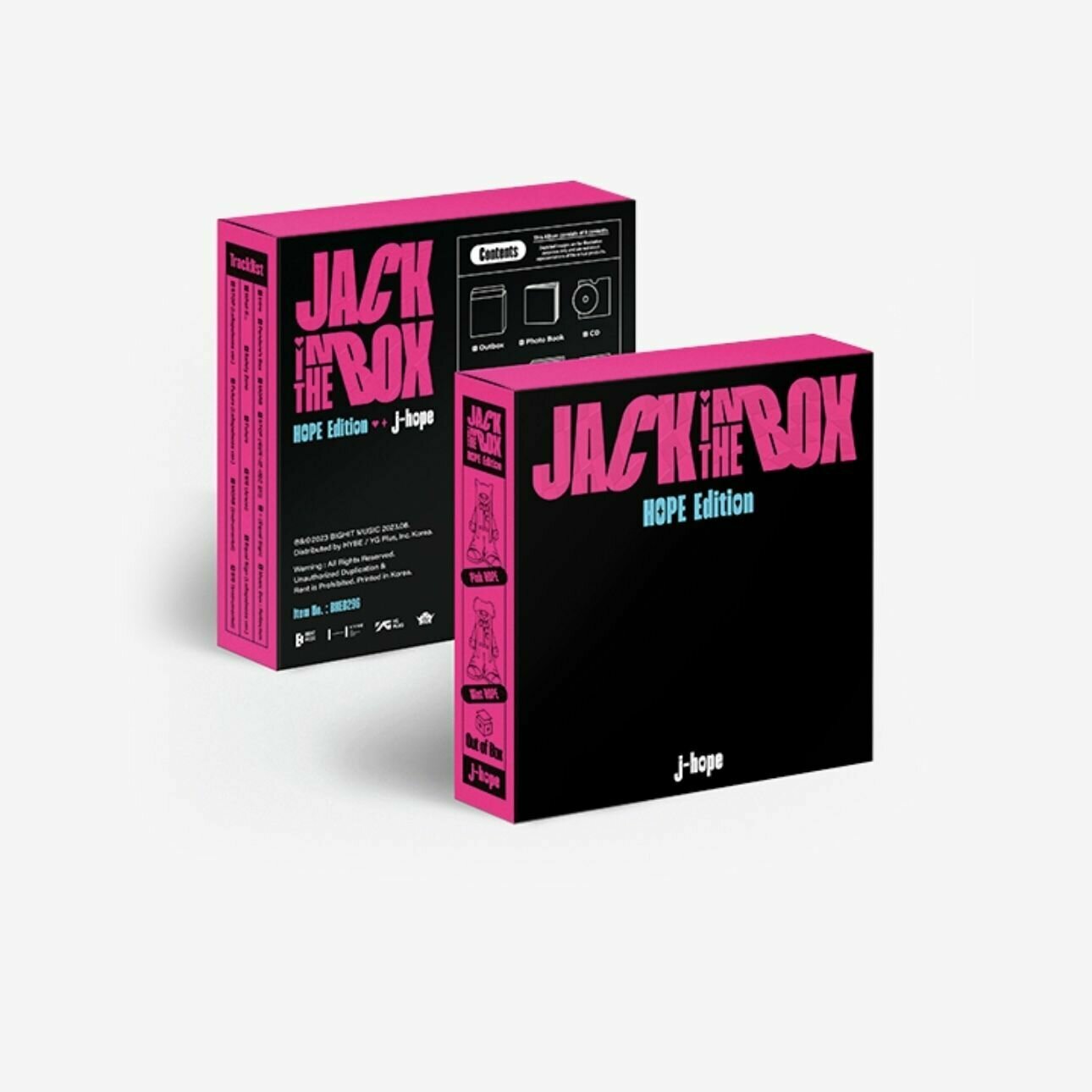 Альбом J-hope - Jack In The Box , HOPE Edition(Совершенно новый и нераспечатанный)-ROMIKY