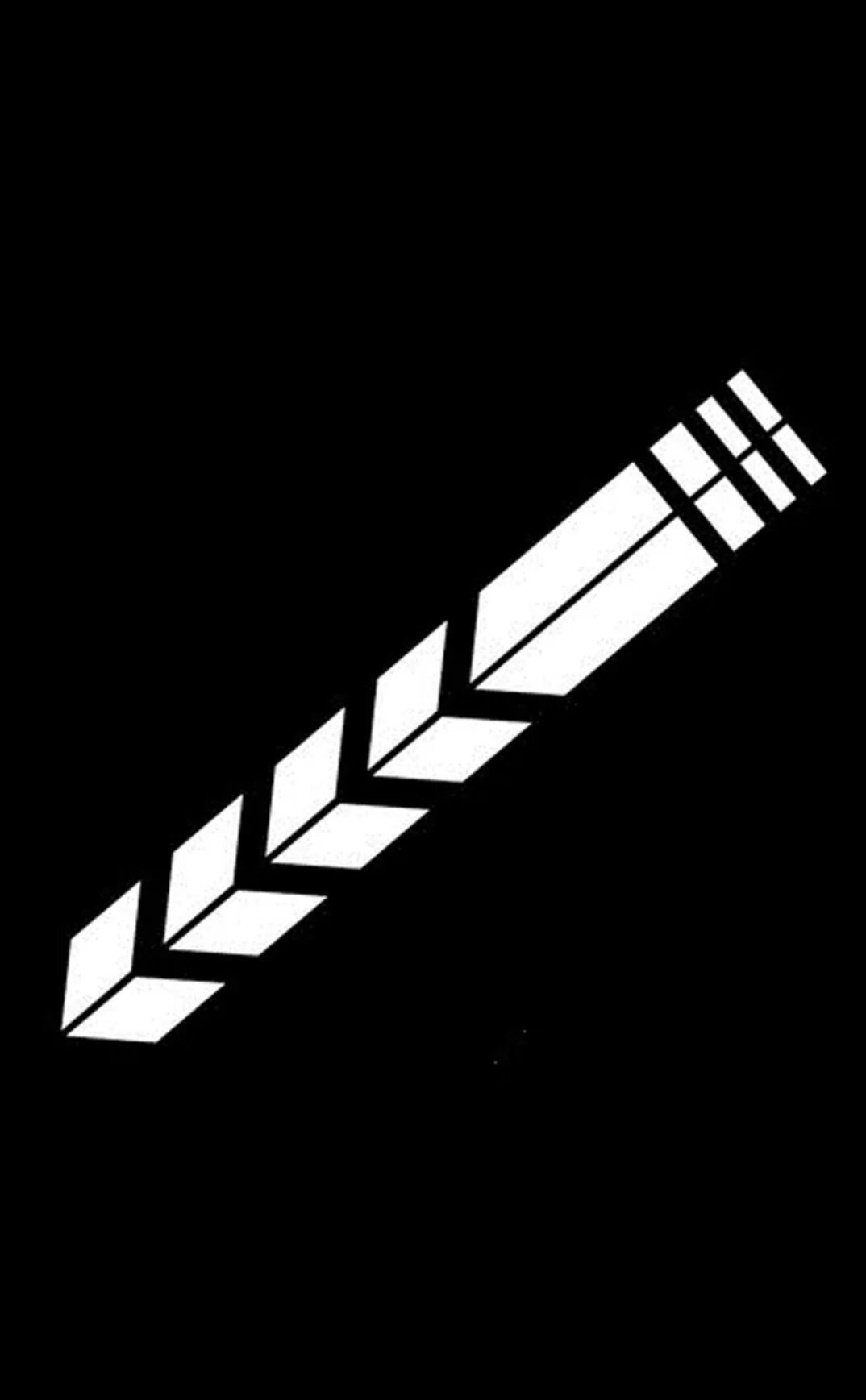 Наклейка виниловая на крыло мото "ПОЛОСА-234", (вырезанная) размер 5*29см, белый