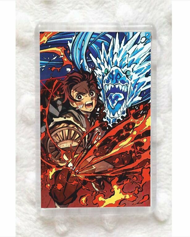 Магнит акриловый Клинок, уничтожающий демонов № 2