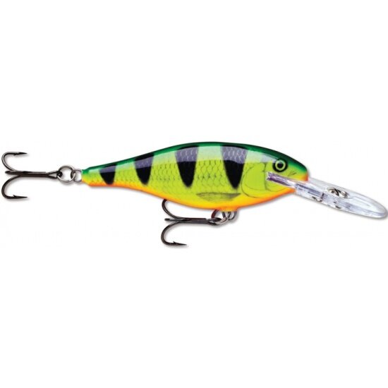 Воблер Rapala Shad Rap плавающий 2,4-4,5м, 9см 15гр SR09-FP