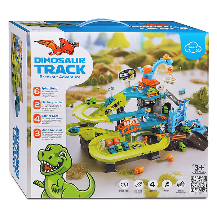 Трек T912A "Дино-паркинг" в коробке