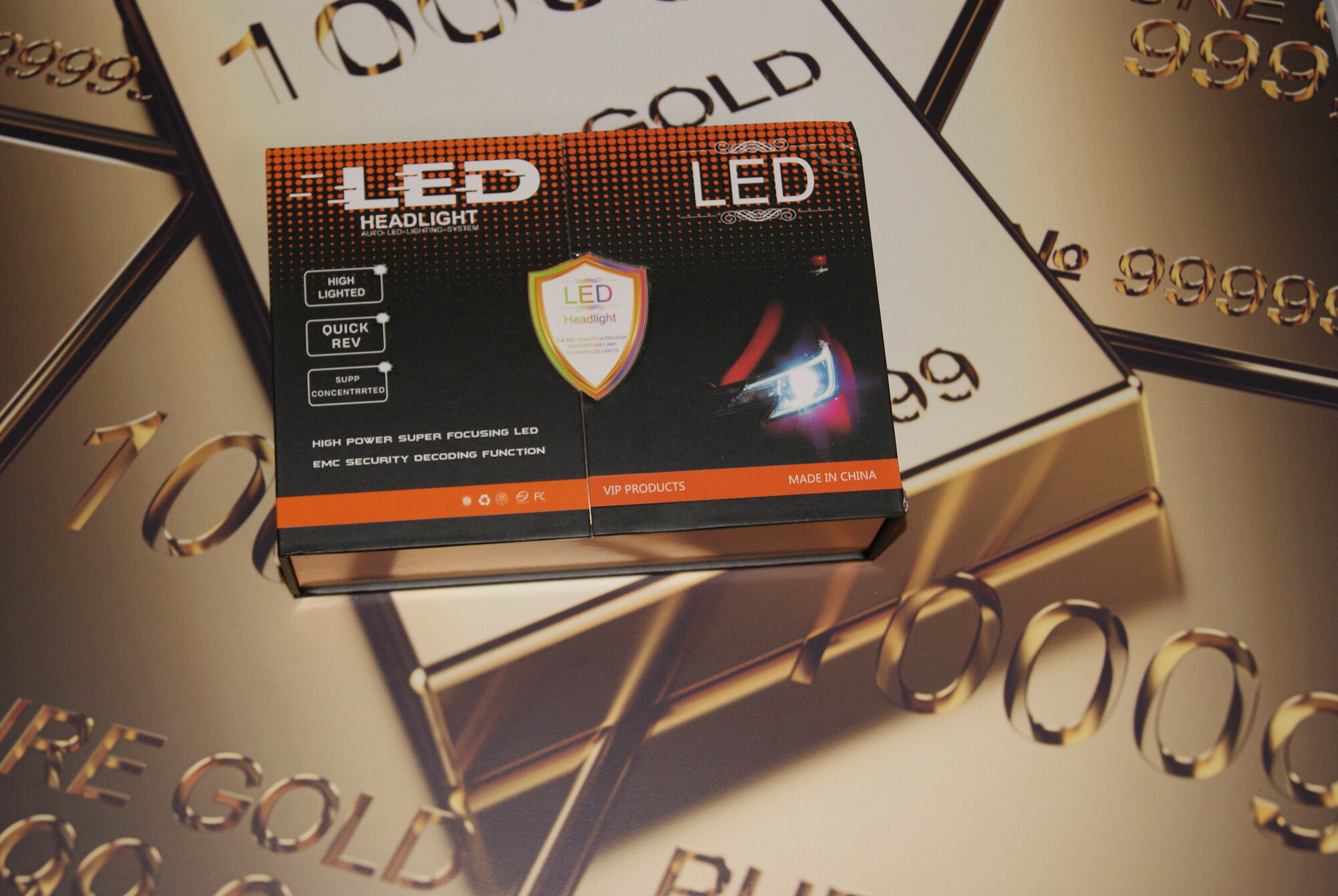 Светодиодная лампа H4 65W High Power Super Focusing Led