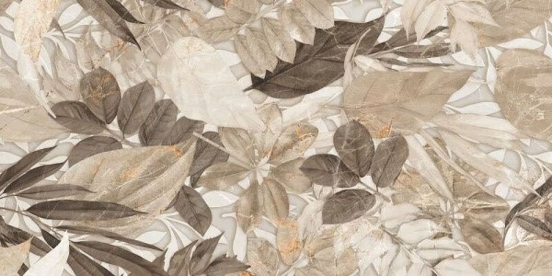 Керамогранит La Fenice Genesis Decoro Flora Warm Rett 60x120 см