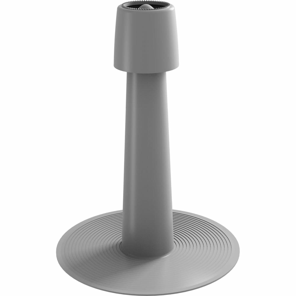 Аэратор кровельный Fachmann А75x375 PVC 01.171, плоская битумная кровля, выполнен из ПВХ, серый цвет