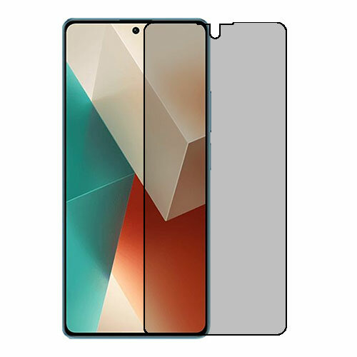 Скрин Мобайл защитный экран для Xiaomi Redmi Note 13 из нано стекло 9H приватное