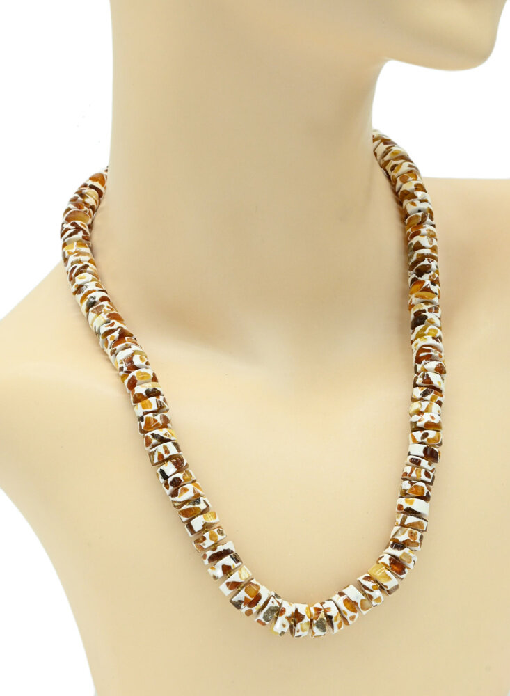 Бусы, янтарь