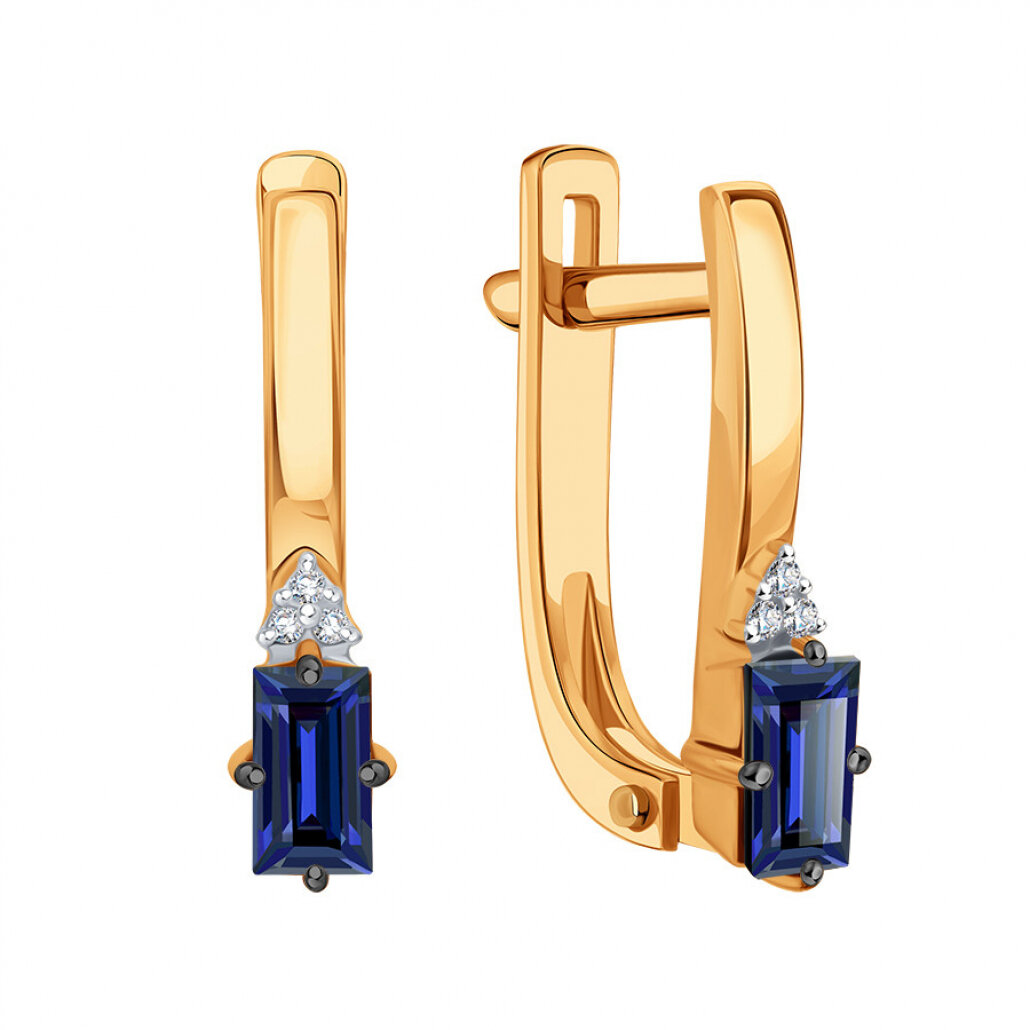 Серьги, 585 проба