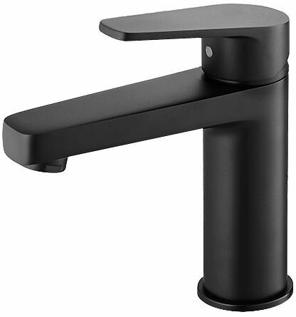 Смеситель Allen Brau Eclipse 5. E1001-31 (с донным клапаном) черный матовый