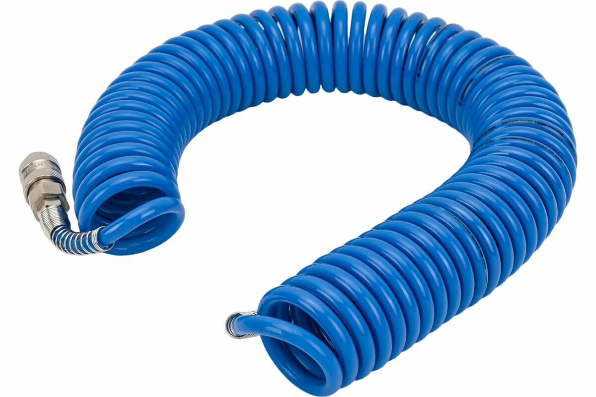 INTERTOOL Шланг спиральный полиуретановый 5.5*8мм, 10м PT-1707