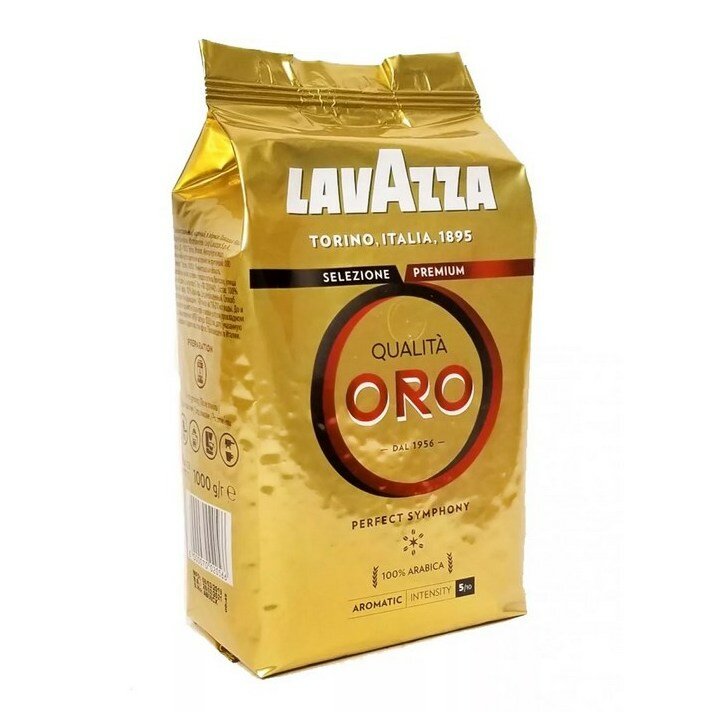 390014 Кофе в зёрнах Lavazza Oro 1 кг.