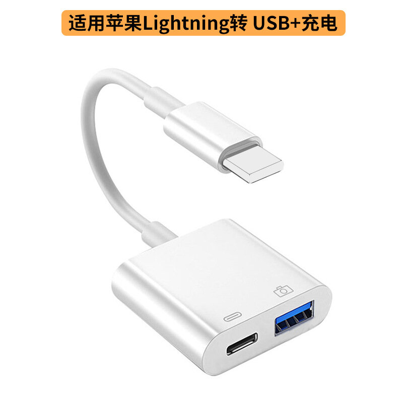 Трансграничный USB-зарядник, для Apple, с OTG-адаптером