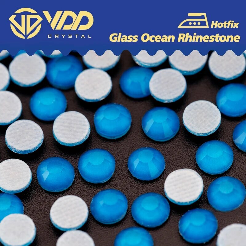 Стразы VDD Ocean Blue SS12, 1440 шт