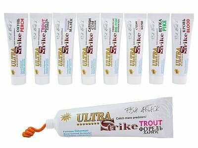 Гель-аттрактант для хищных рыб "ULTRA STRIKE"