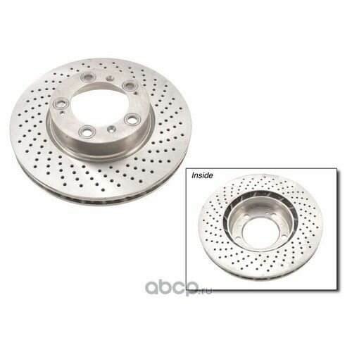 Диск тормозной Porsche 99635140601