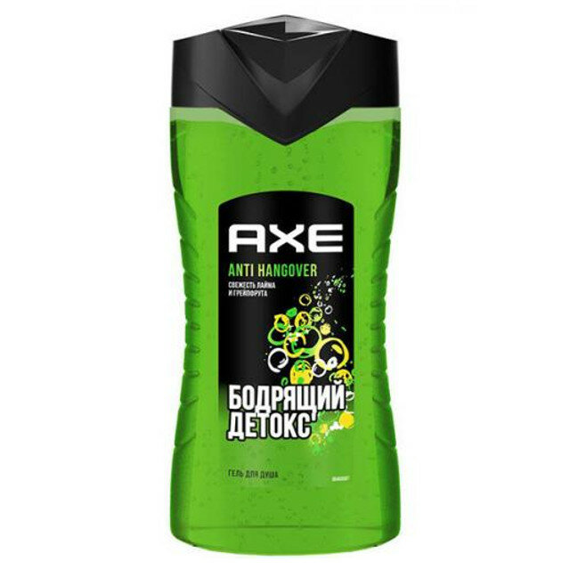 AXE Перезагрузка гель для душа мужской 250 мл - освежающий бодрящий аромат