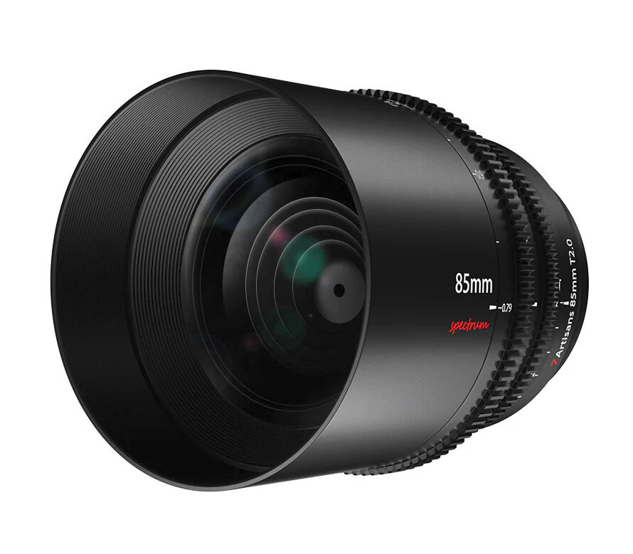 Объектив 7Artisans 85mm T2.0 байонет Canon RF, телеобъектив, черный