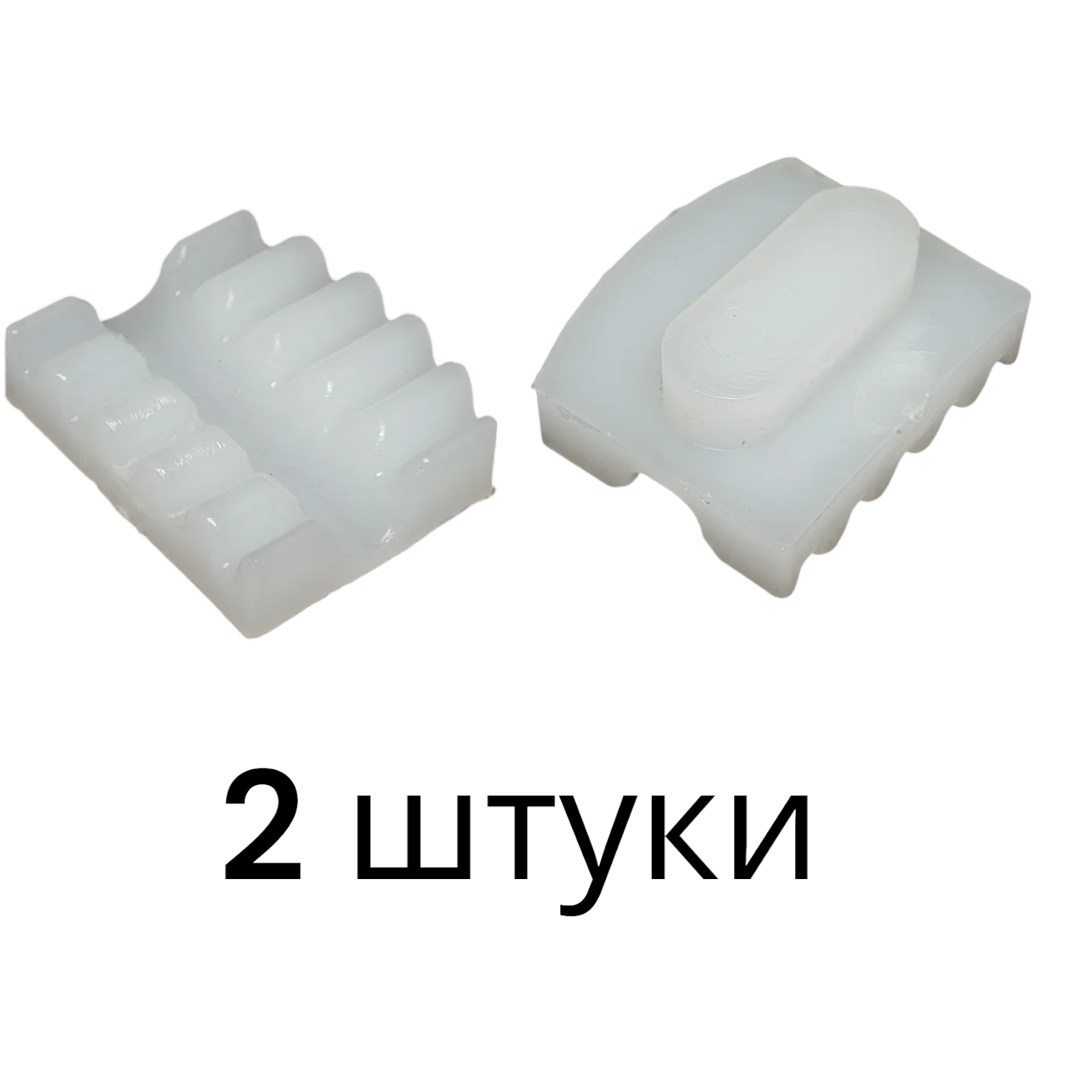 JOK-52 уплотнители, пластиковые вкладки для стекла и панели крепежей JOK-51,55,78, R7, R7a, R52, R47 (2 шт)