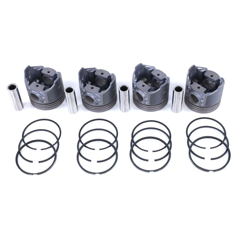 Поршневая группа кт. (4 шт.) 79,8 с кольцами ВАЗ-21011 группа С Кострома