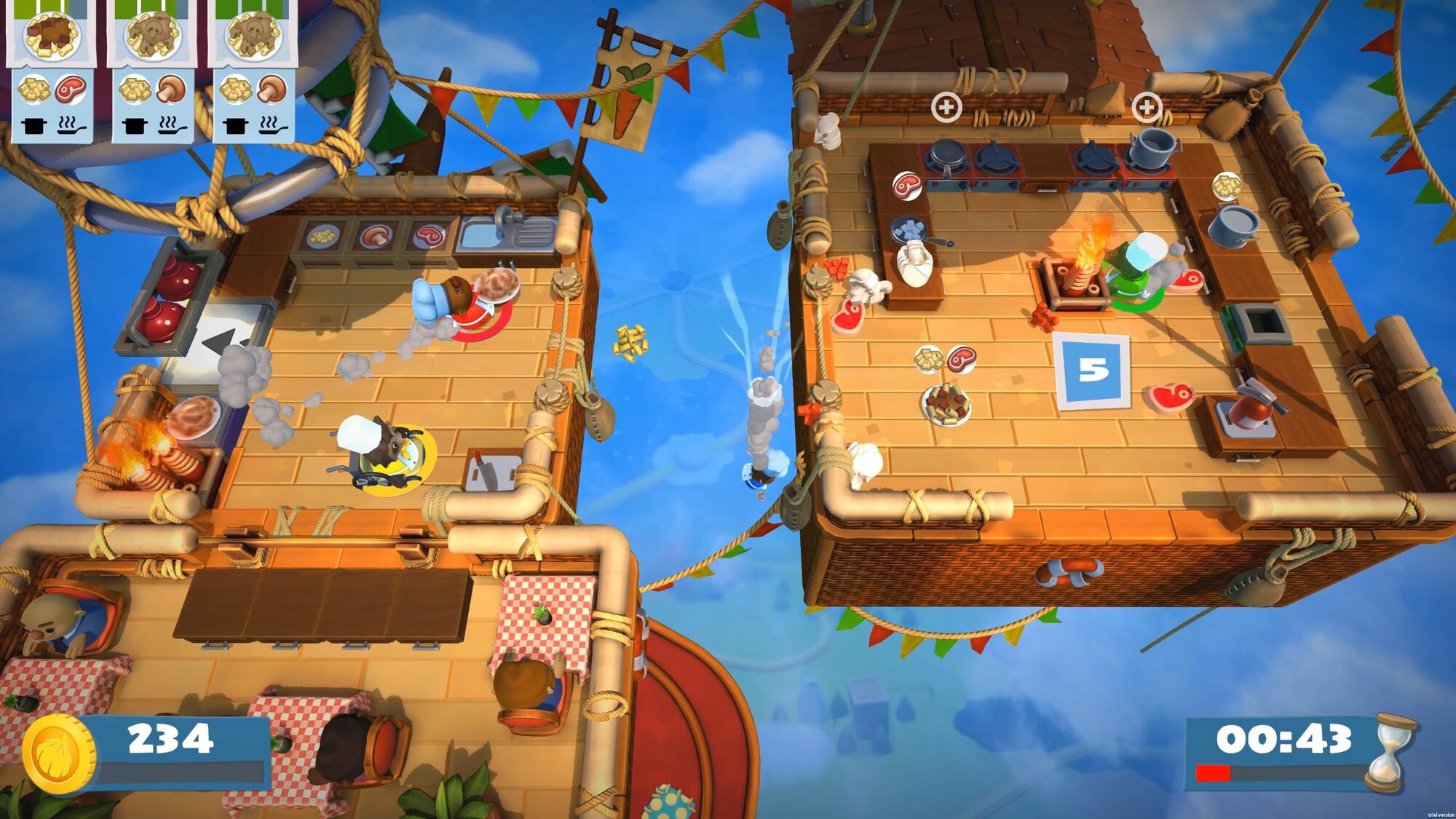 Игра Overcooked! Special Edition + Overcooked! 2 (Nintendo Switch, Английская версия) — фото 1