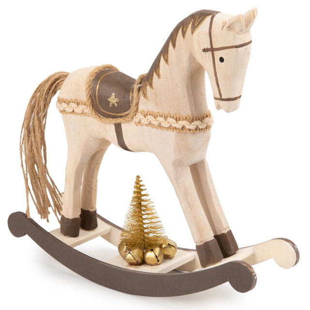 Декоративная фигурка Лошадка-качалка Рози 24 см, Breitner, XY2247-6