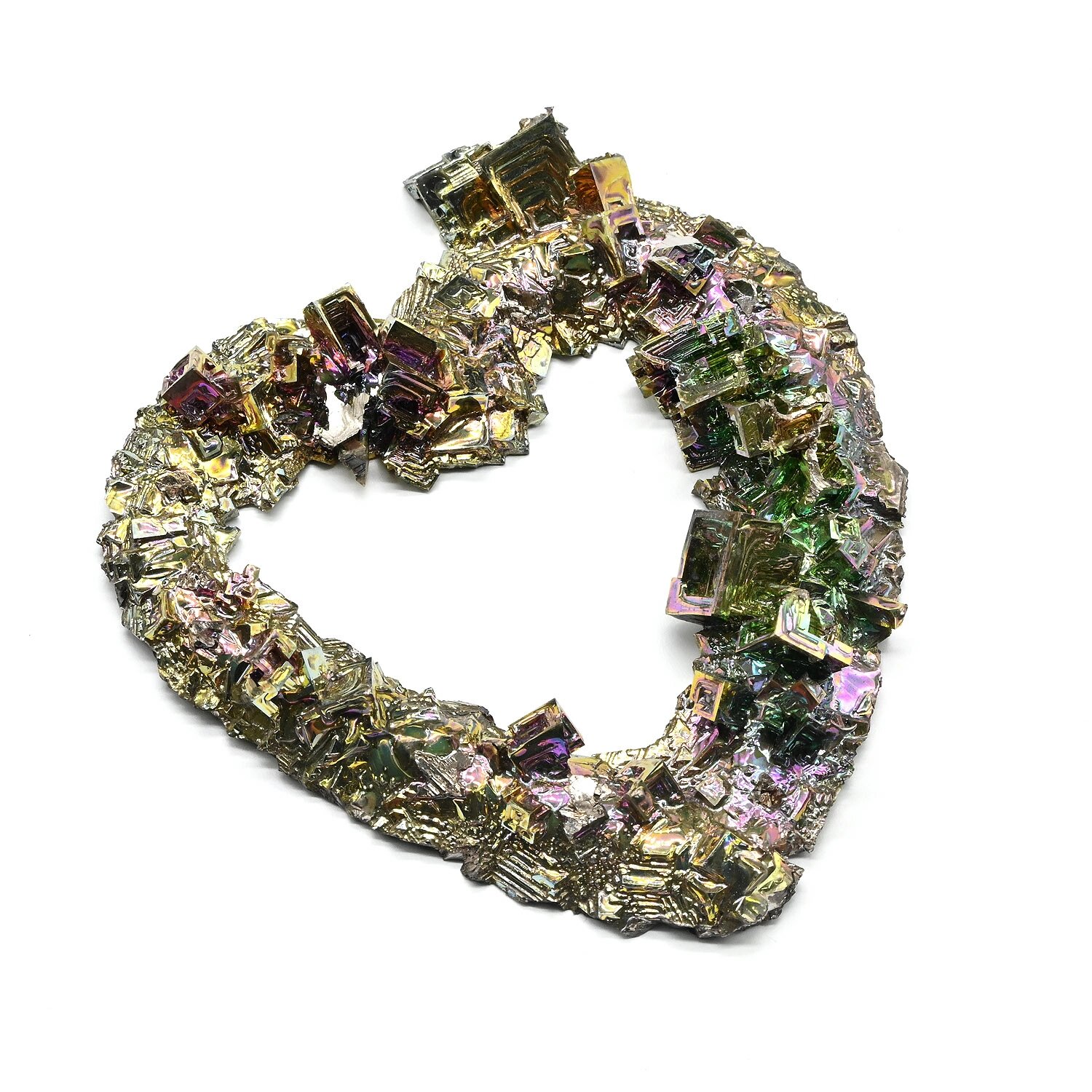 Висмут "Сердце" 98*105*16мм. .