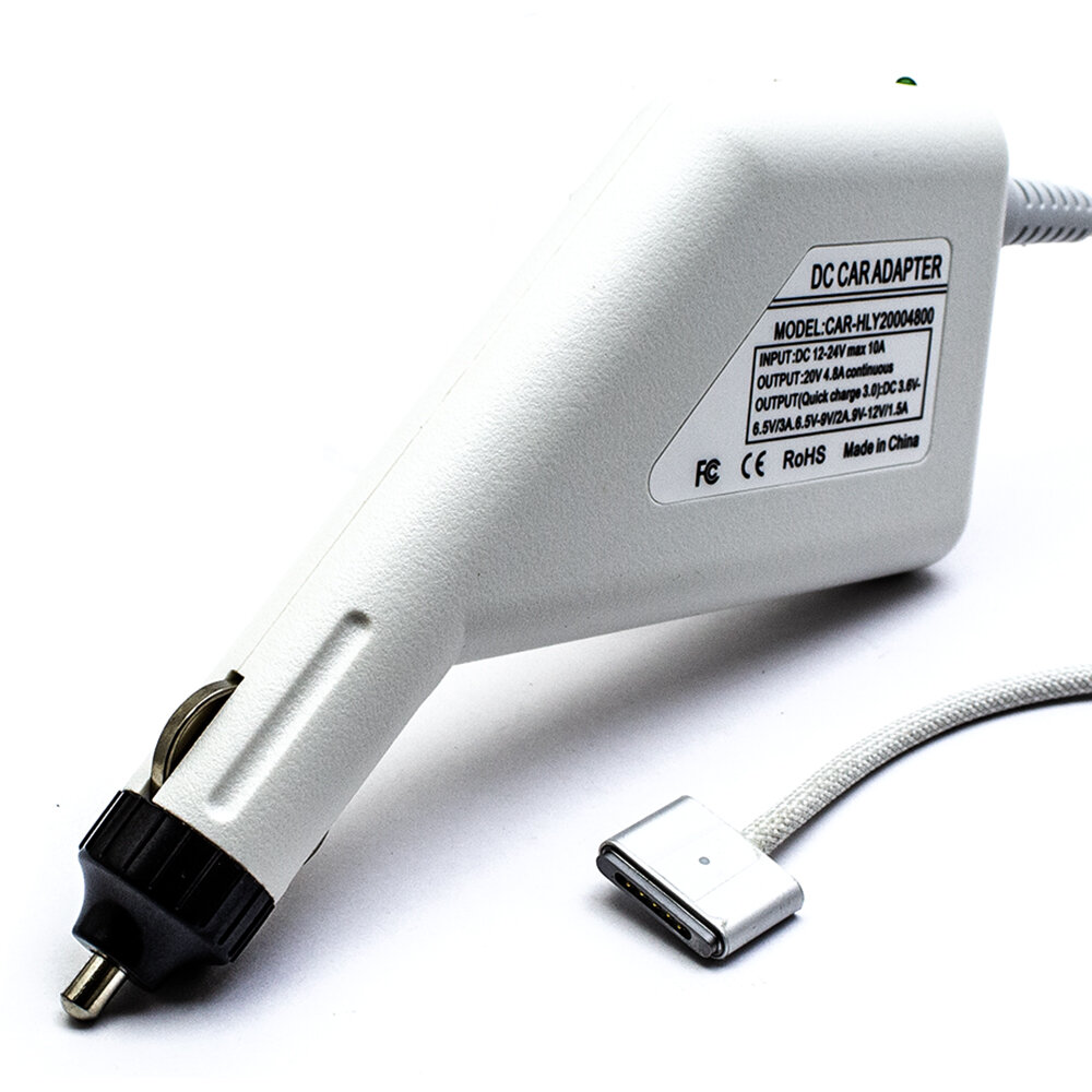Автомобильная зарядка для ноутбука Apple Macbook 20V 4.8A 96W Magsafe3