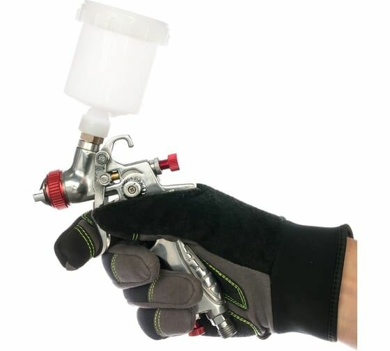 Мини-краскопульт Русский Мастер H-2000 дюза 1.0 мм РМ-91105