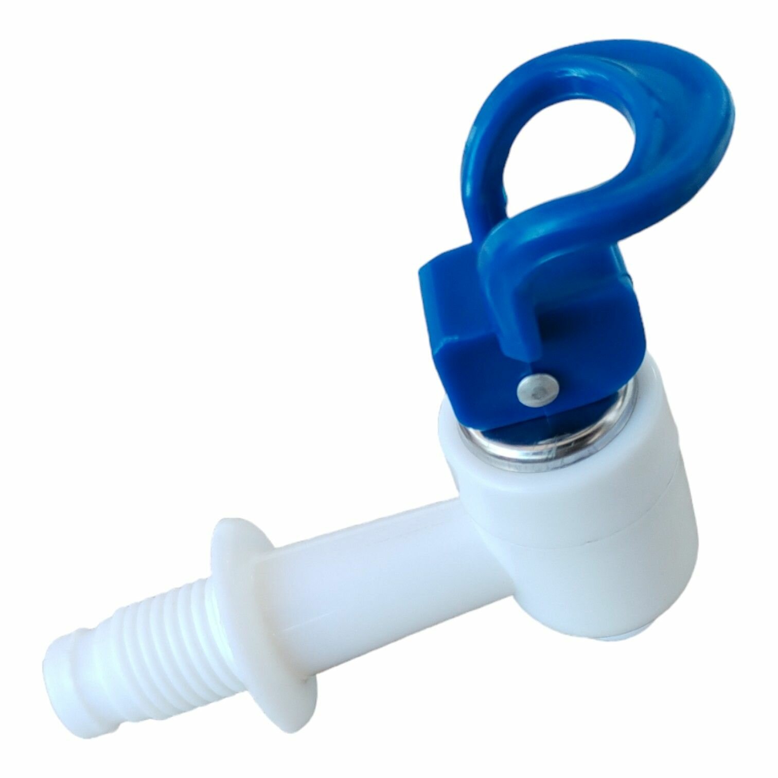 Кран для холодной воды кулера (синий), внешняя резьба 16мм